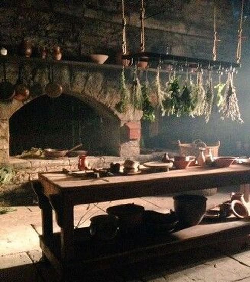 medieval kitchen – Kari Rimbey